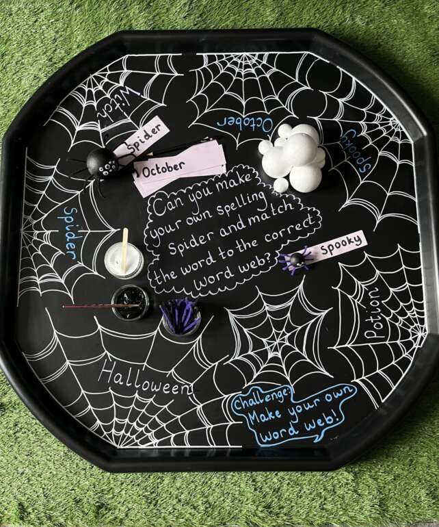 Simple Tuff Tray Halloween Activities to Inspire Learning | TTS