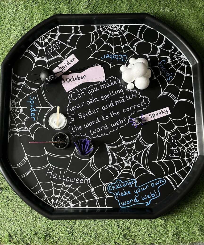 Simple Tuff Tray Halloween Activities to Inspire Learning | TTS